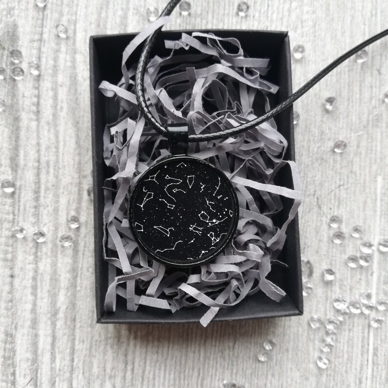 Personalised Star Map Necklace Custom Star Map Jewellery - Etsy