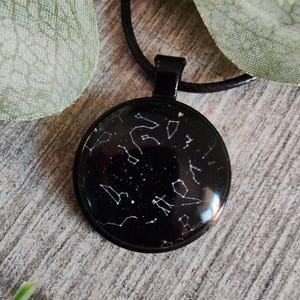 Personalised Star Map Necklace, Custom Star Map Jewellery, Star ...