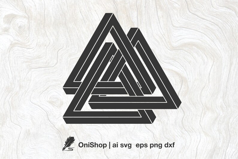 Impossible Geometry Objects Svg Bundle, 45 Impossible Shapes , Svg Ai ...