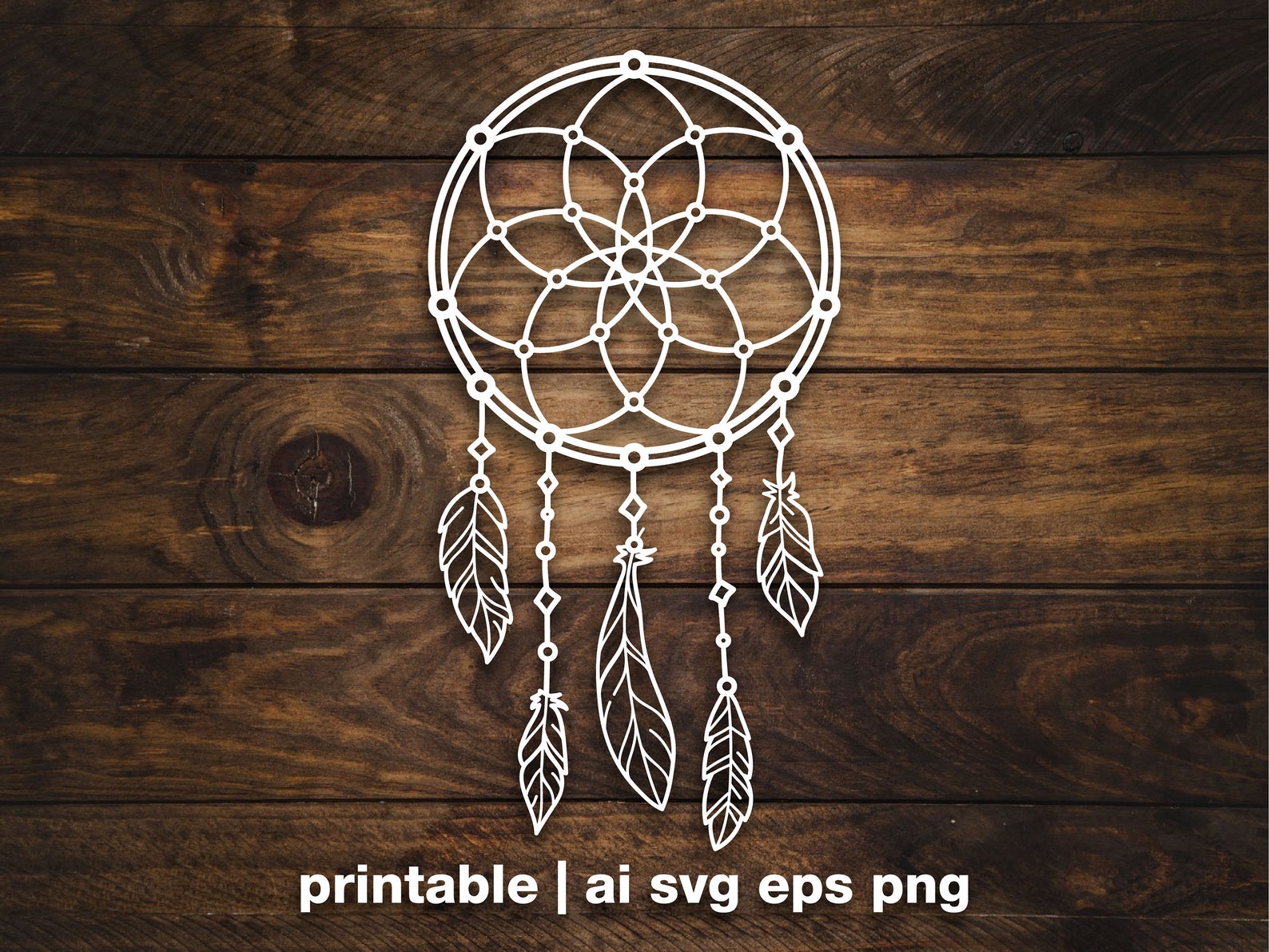 Dreamcatcher Svg | Vector Dreamcatcher | Dreamcatcher Laser Cut ...