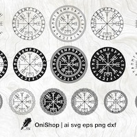 Viking Compass - Etsy