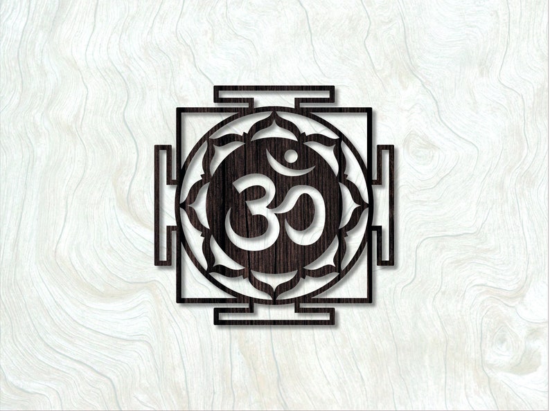 OM Svg 18 Options of Vector OM Vector Yoga Svg OM Chakra - Etsy