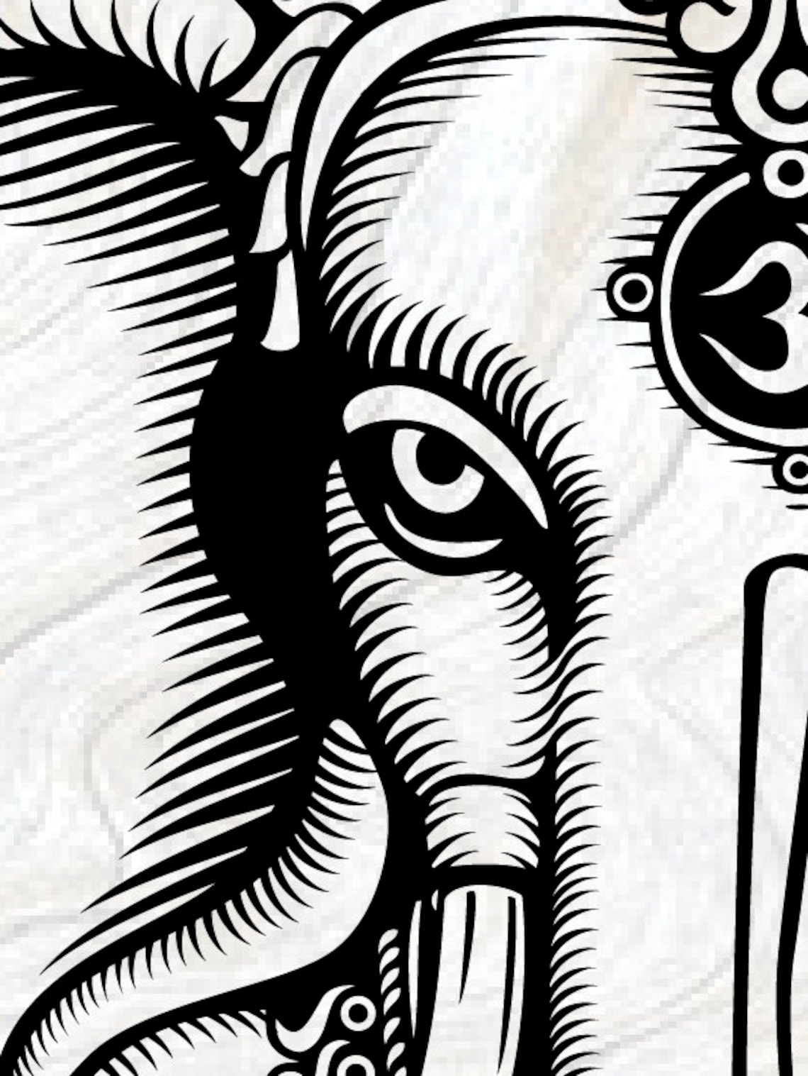 Ganesha SVG Lord Ganpati Yoga Clipart Printable Lazer - Etsy