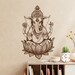 Ganesha SVG Lord Ganpati Yoga Clipart Printable Lazer - Etsy