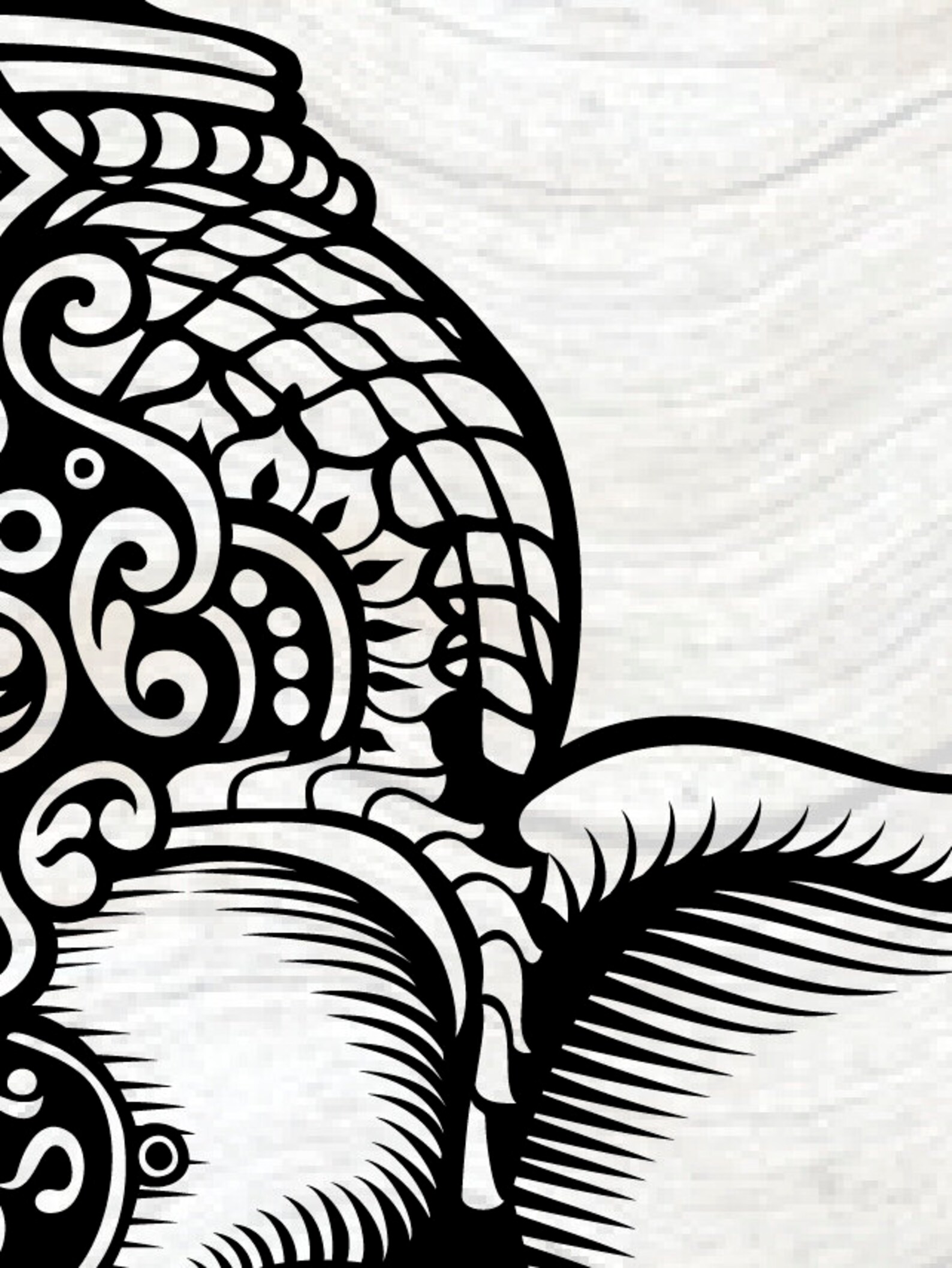 Ganesha SVG Lord Ganpati Yoga Clipart Printable Lazer - Etsy