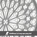 Gothic Rose Window, 5 Layer SVG, 3D Church Roze Window Vector DXF ...