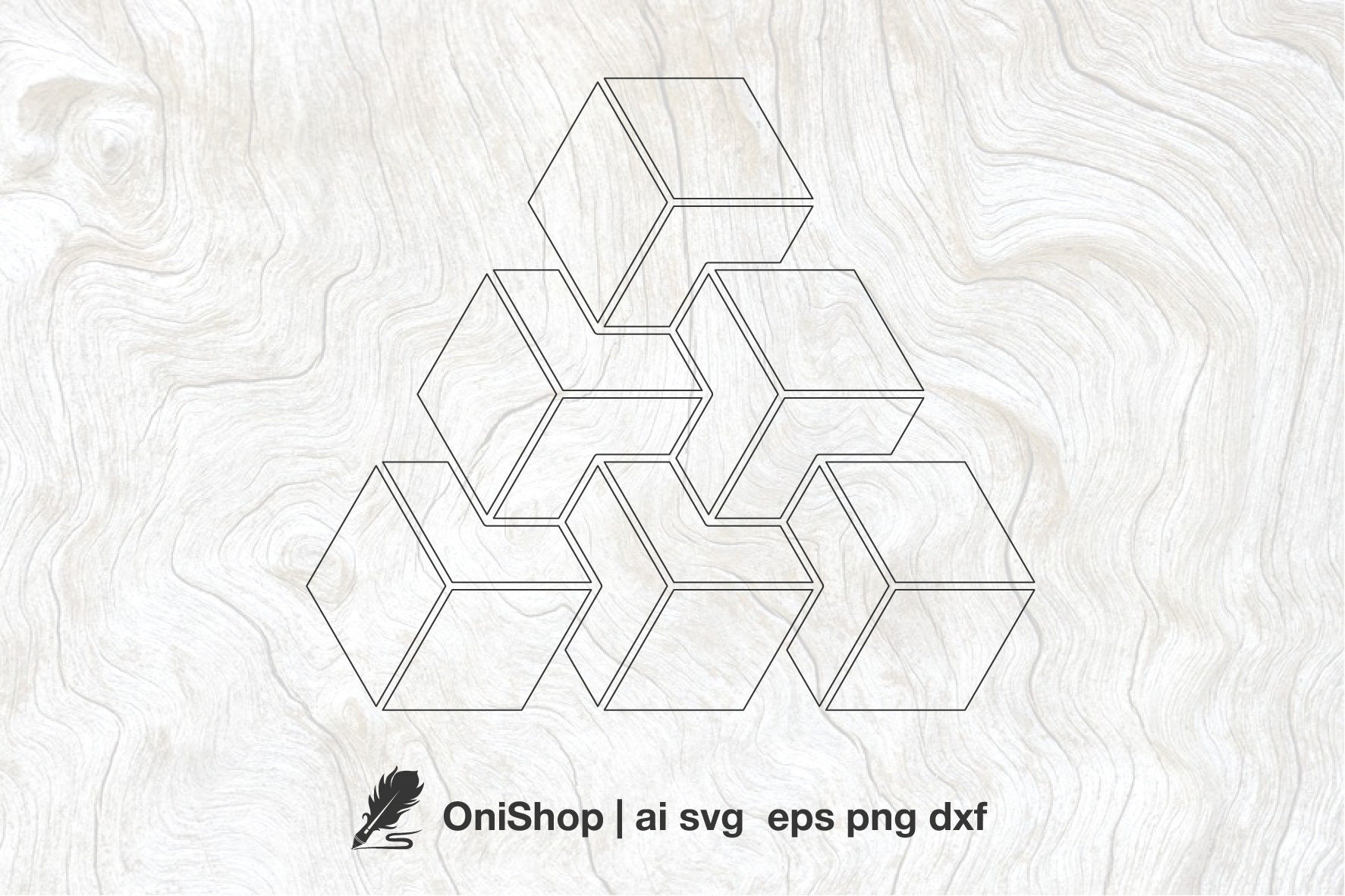 Impossible Geometry Objects Svg Bundle 45 Impossible Shapes - Etsy