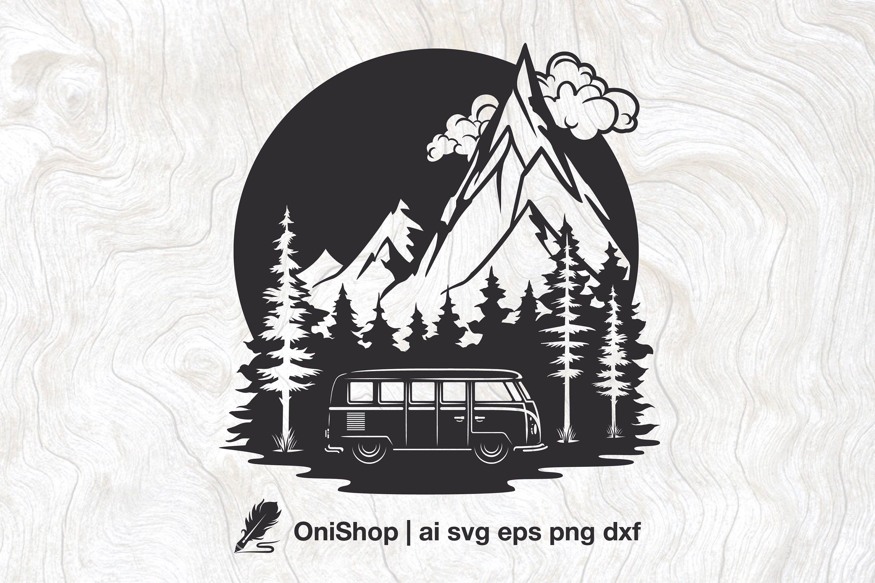 Vw Bus T1 Silhouette