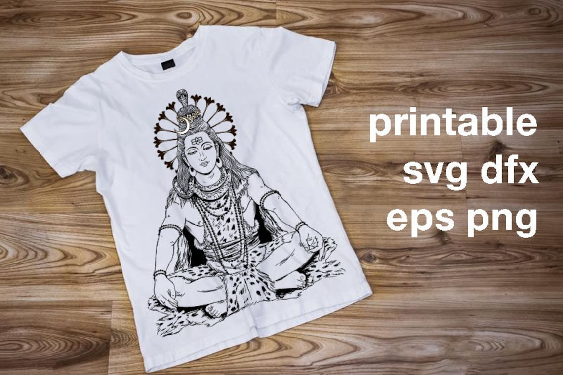 Vector Shiva | Mahadev | Printable | Svg Dxf Eps Png - Etsy Canada