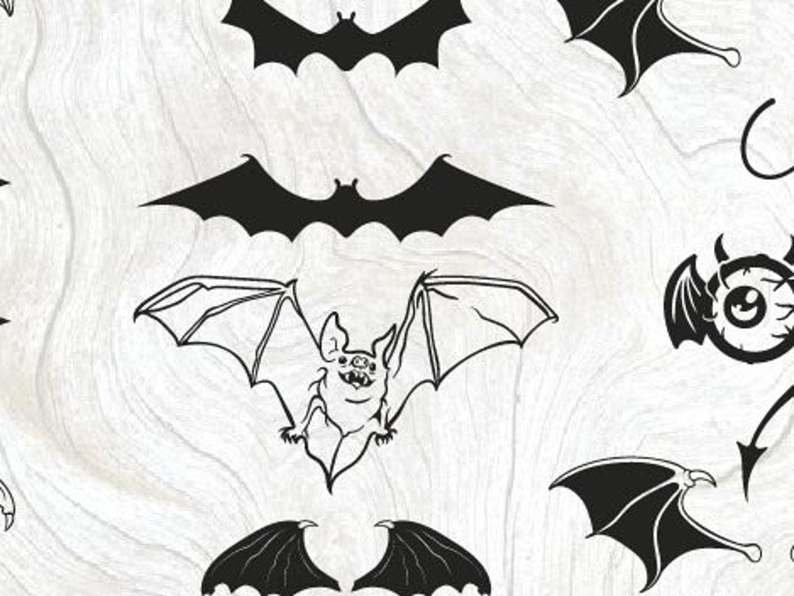 Bat Wings Vector Bundle Bat Wings Pack Bat Wings Svg Bat - Etsy