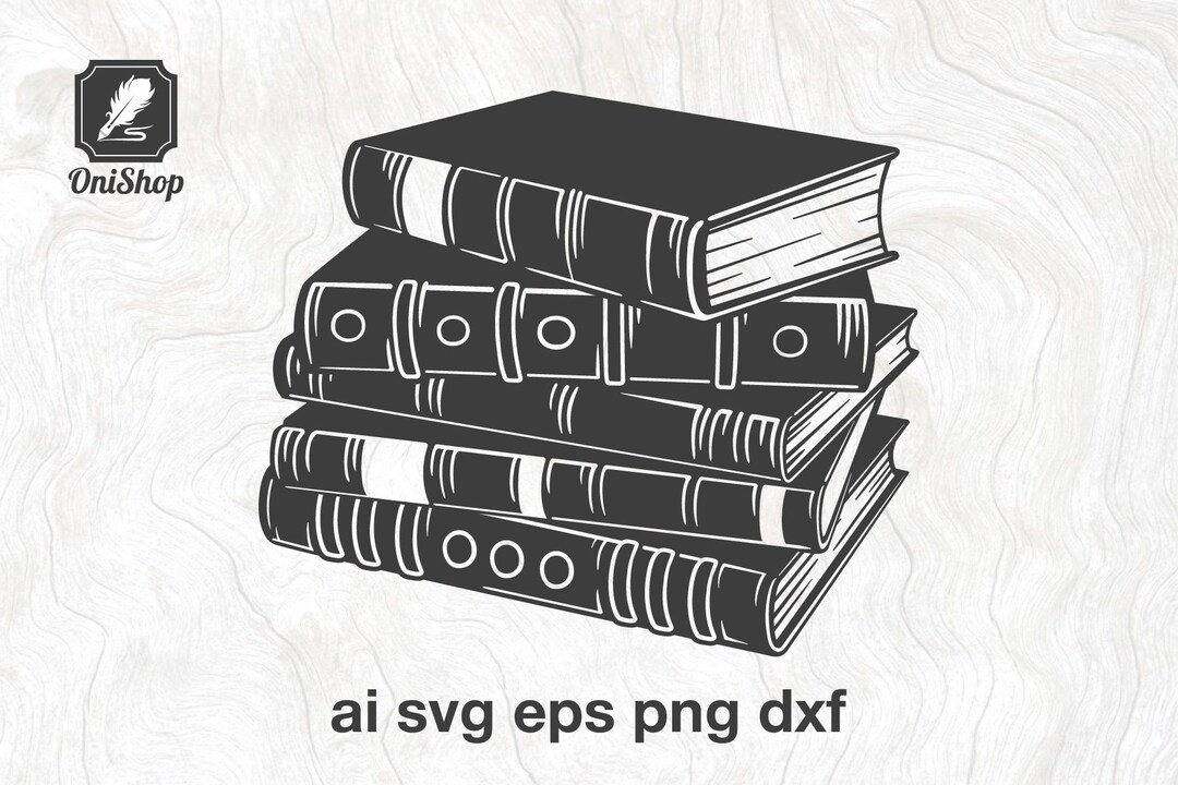 Book SVG, Reading SVG, Stack of Books Svg, Book Lover SVG, Librarian ...