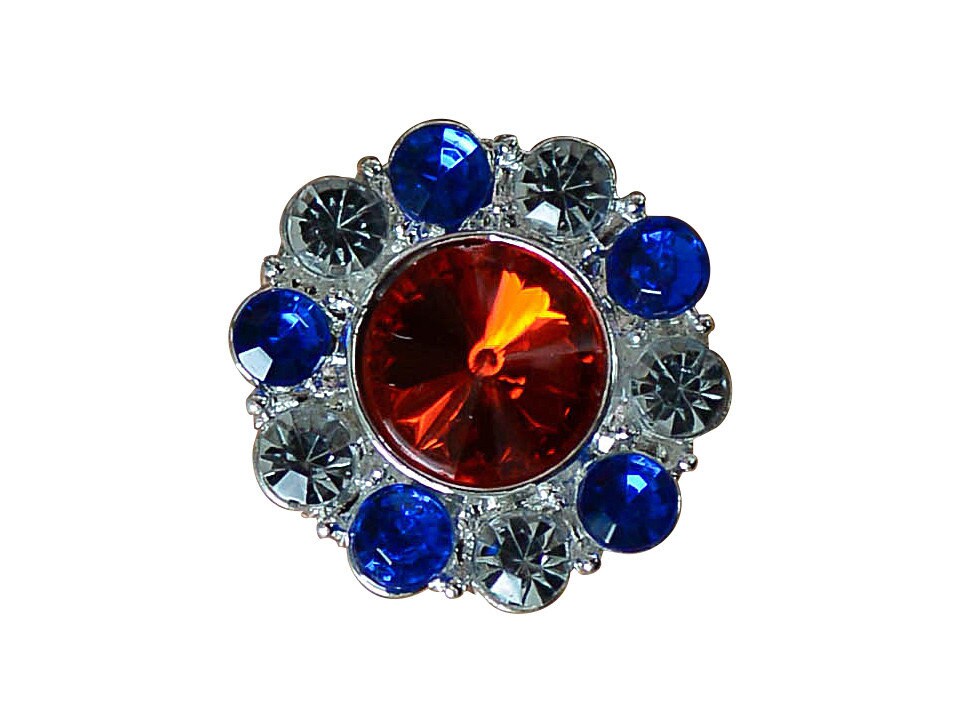 1 Inch Rhinestone Button Flatback, Flat Back Rhinestone Embellishment ...