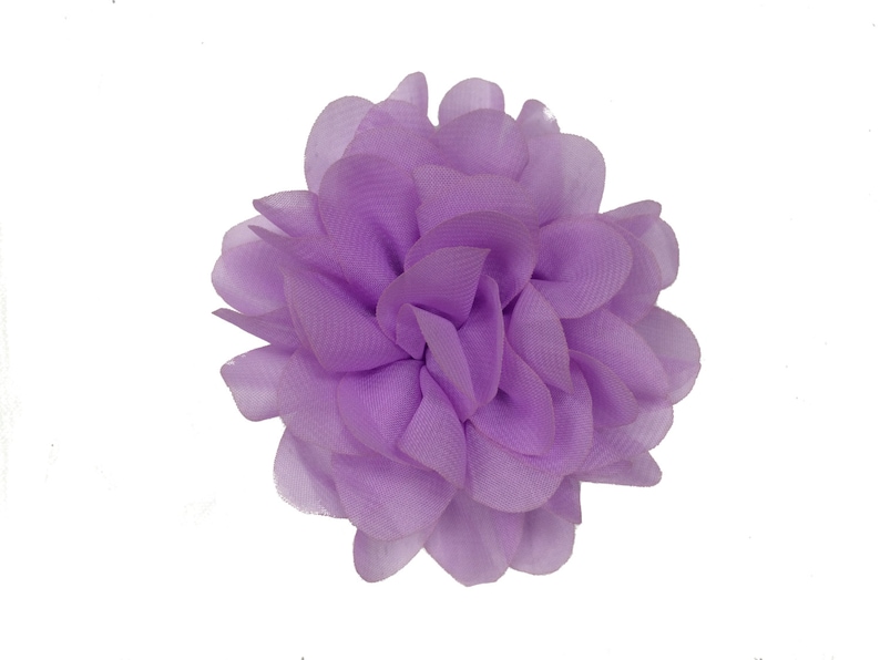 3.75 Inch Scallop Hair Flowers Wholesale Scallop Flower Heads | Etsy