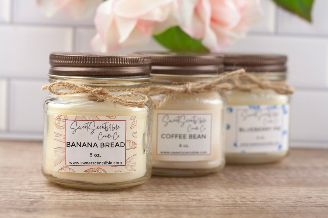 Sweet Bakery Scented Soy Candle, Dessert Inspired Home Fragrance ...
