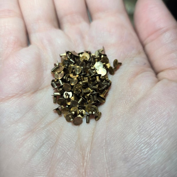 Brass Rivets - Etsy