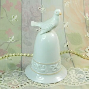 Avon Bell With White Dove Vintage Avon the Tapestry - Etsy