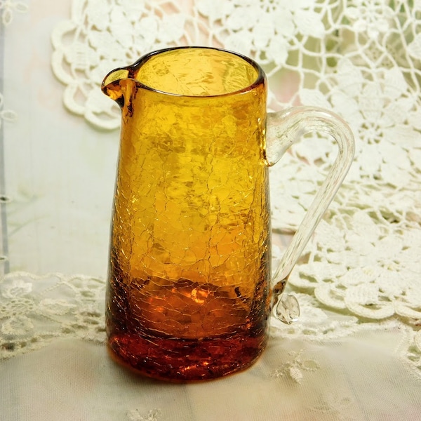 Small Yellow Pitcher - Etsy