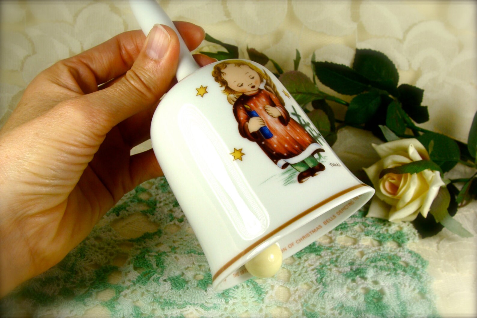 Angel Bell Vintage Bell With Angel Limited Addition 1979 - Etsy