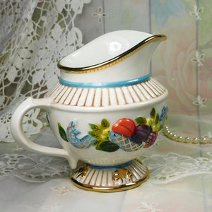 Waterford Holiday Heirloom Creamer, Vintage Waterford Creamer Pitcher ...