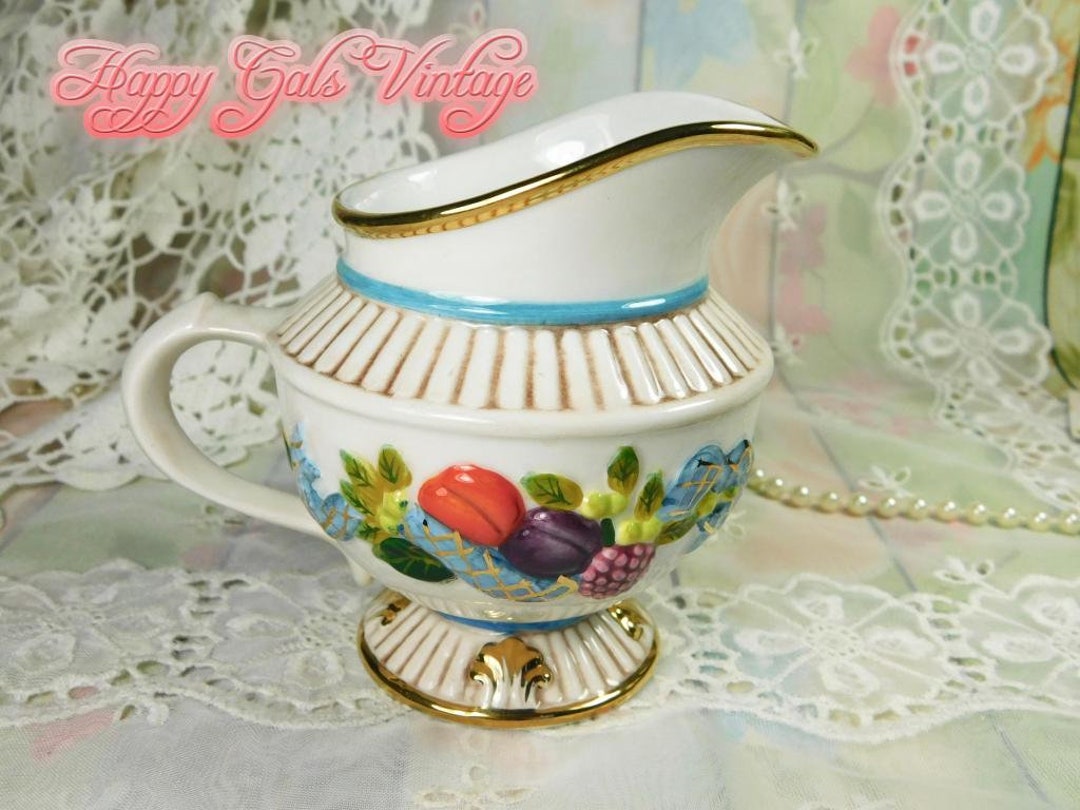 Waterford Holiday Heirloom Creamer, Vintage Waterford Creamer Pitcher ...