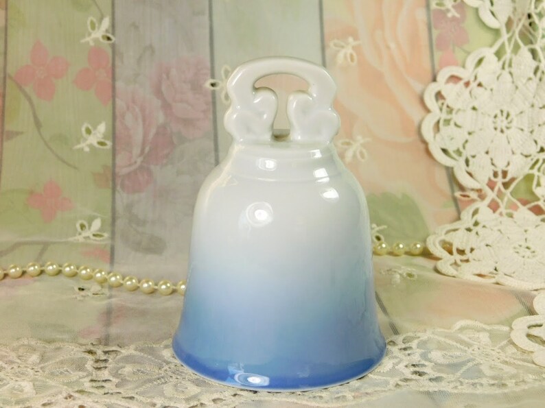 Little Porcelain Bell From the Danbury Mint Small Ceramic - Etsy