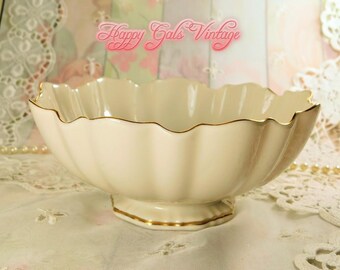 Lenox Gold Rim Bowl - Etsy