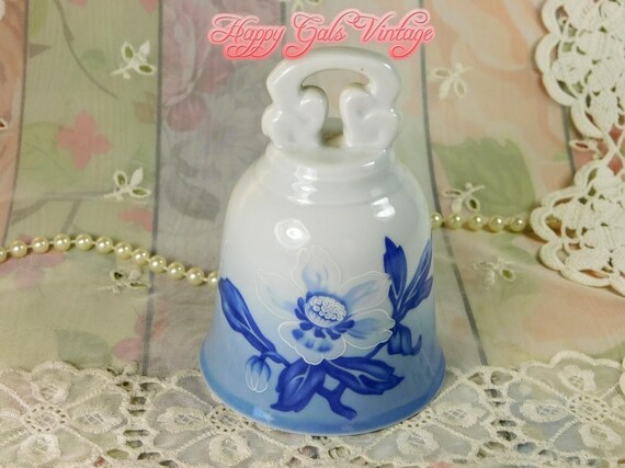 Little Porcelain Bell From the Danbury Mint Small Ceramic | Etsy