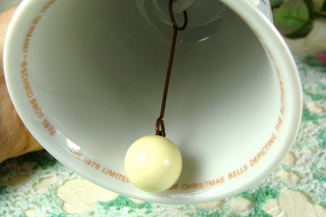 Angel Bell Vintage Bell With Angel Limited Addition 1979 - Etsy