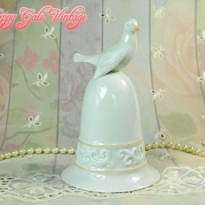 Avon Bell With White Dove Vintage Avon the Tapestry - Etsy