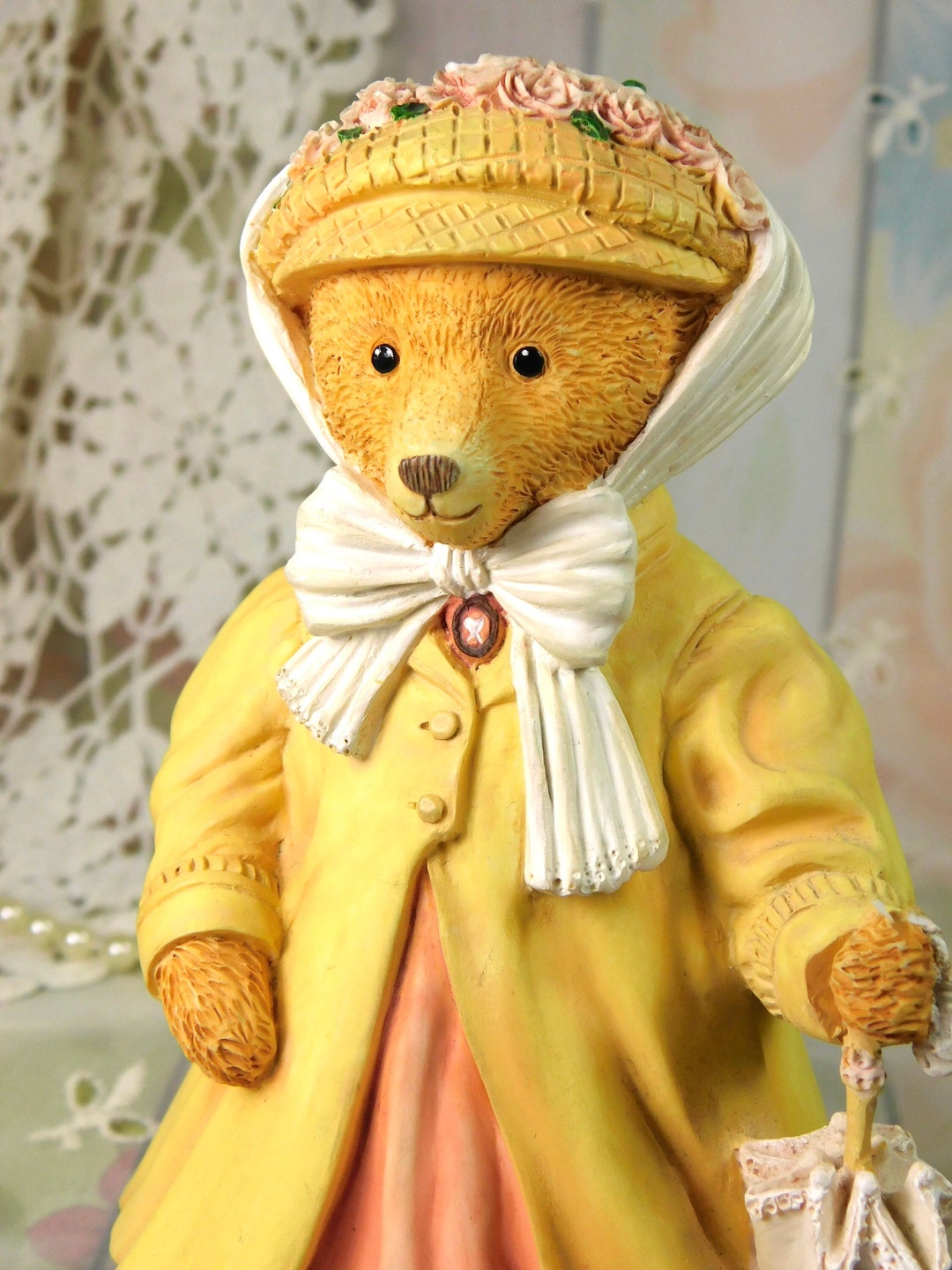 Bear Figurine, the Upstairs Downstairs Bears Mrs. Henrietta Bosworth ...