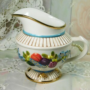 Waterford Holiday Heirloom Creamer, Vintage Waterford Creamer Pitcher ...