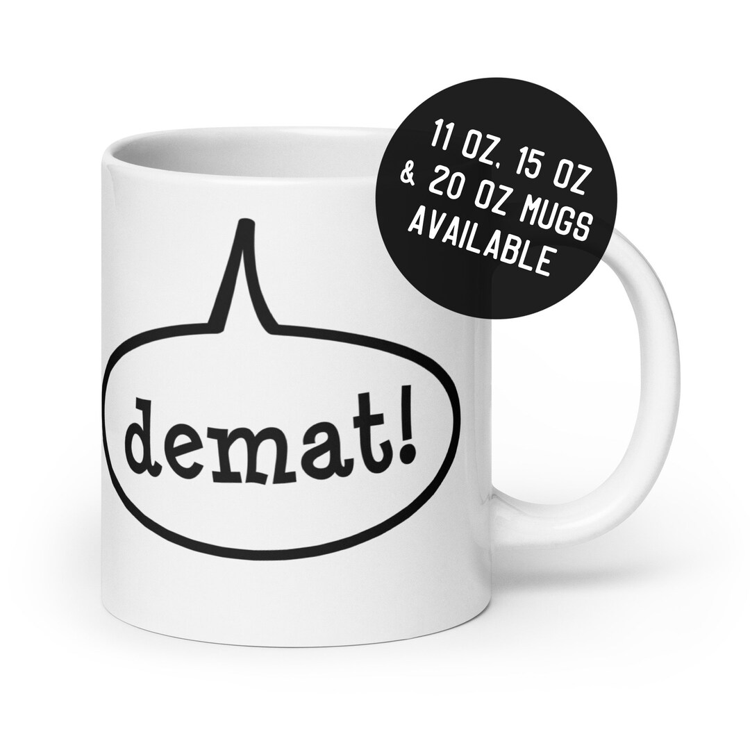 Breton Language Good Morning / Afternoon Mug, Demat, Ceramic Coffee Mug ...