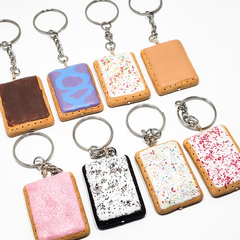 Food Keychain - Etsy