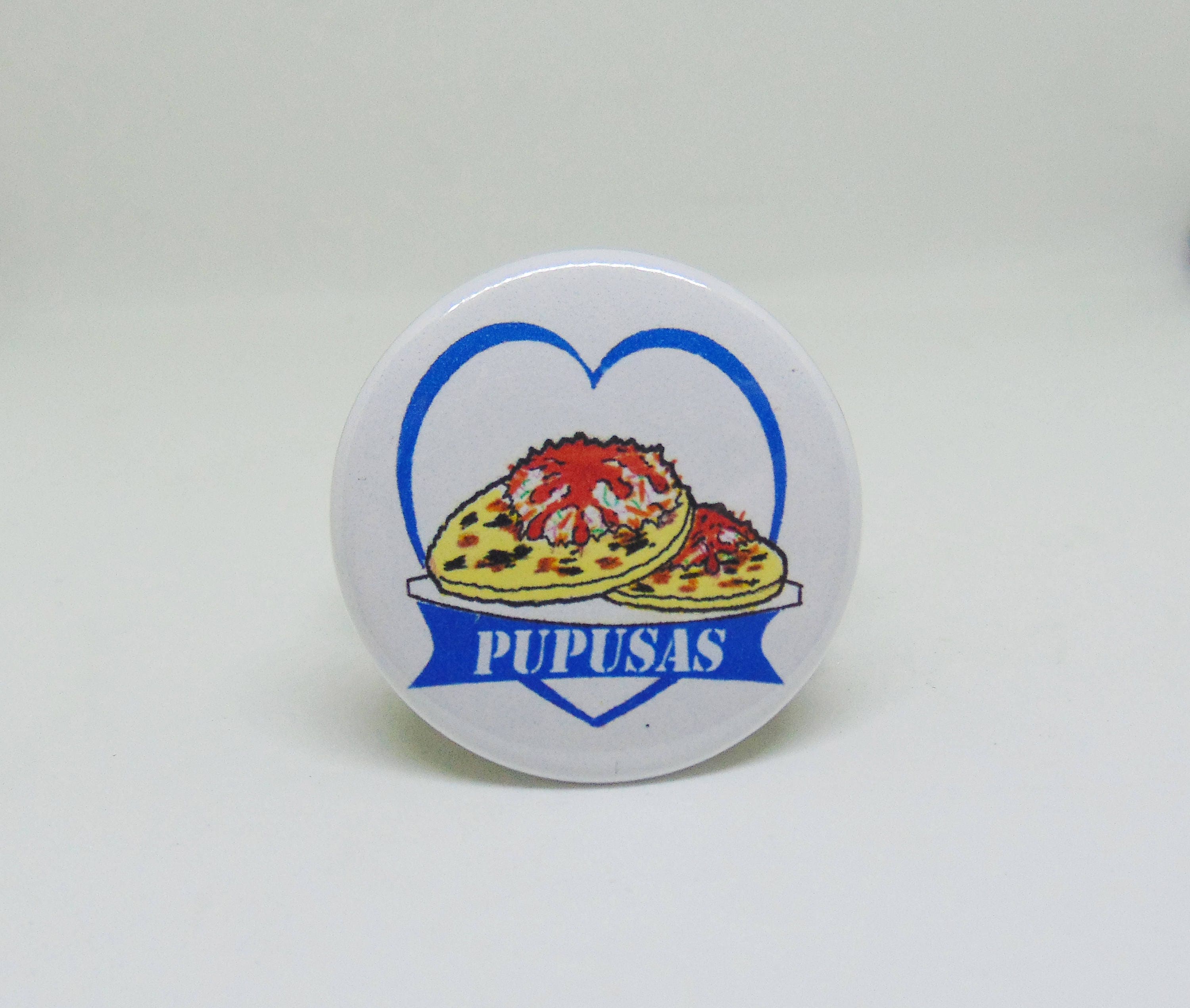 I Love Pupusas Pin (pupusas, Lapel, El Salvador, Latinx Pin, Pupusas ...