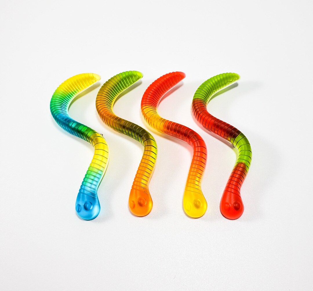 Gummy Worm Pin (gummy Worm Lapel, Candy Pin) - Etsy