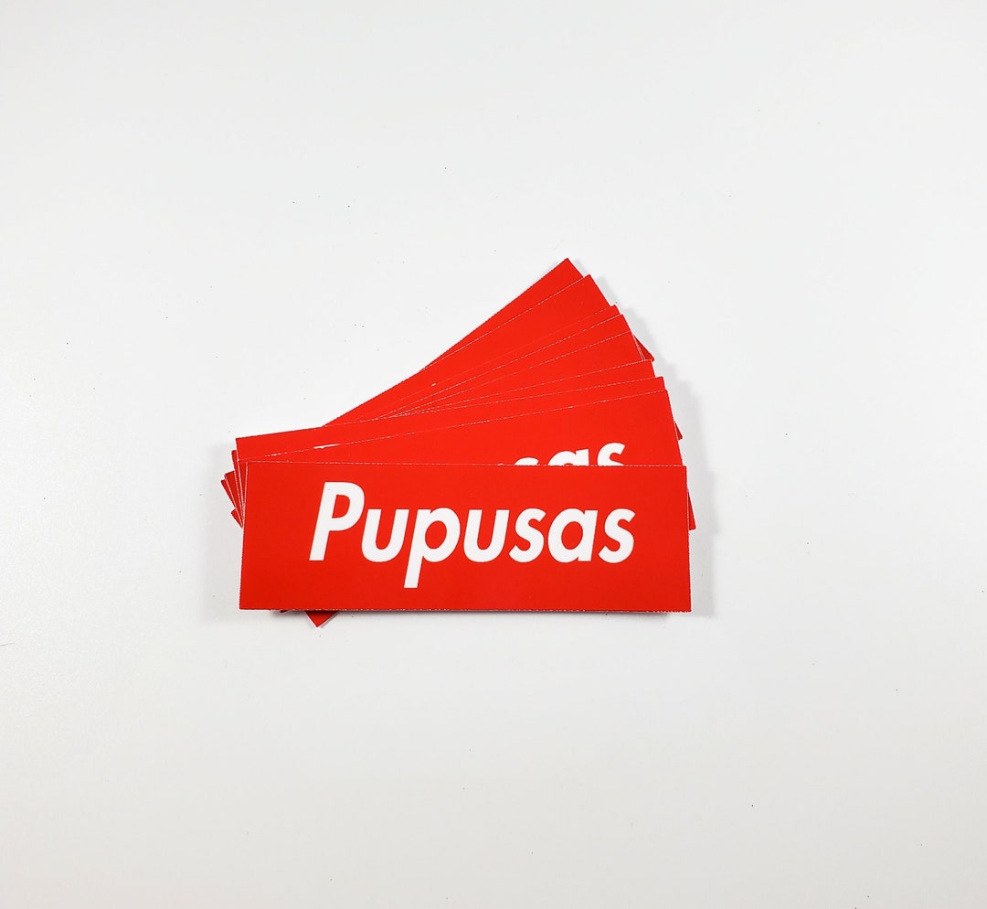 Pupusas Sticker (latino Stickers, Salvadoran Stickers) - Etsy