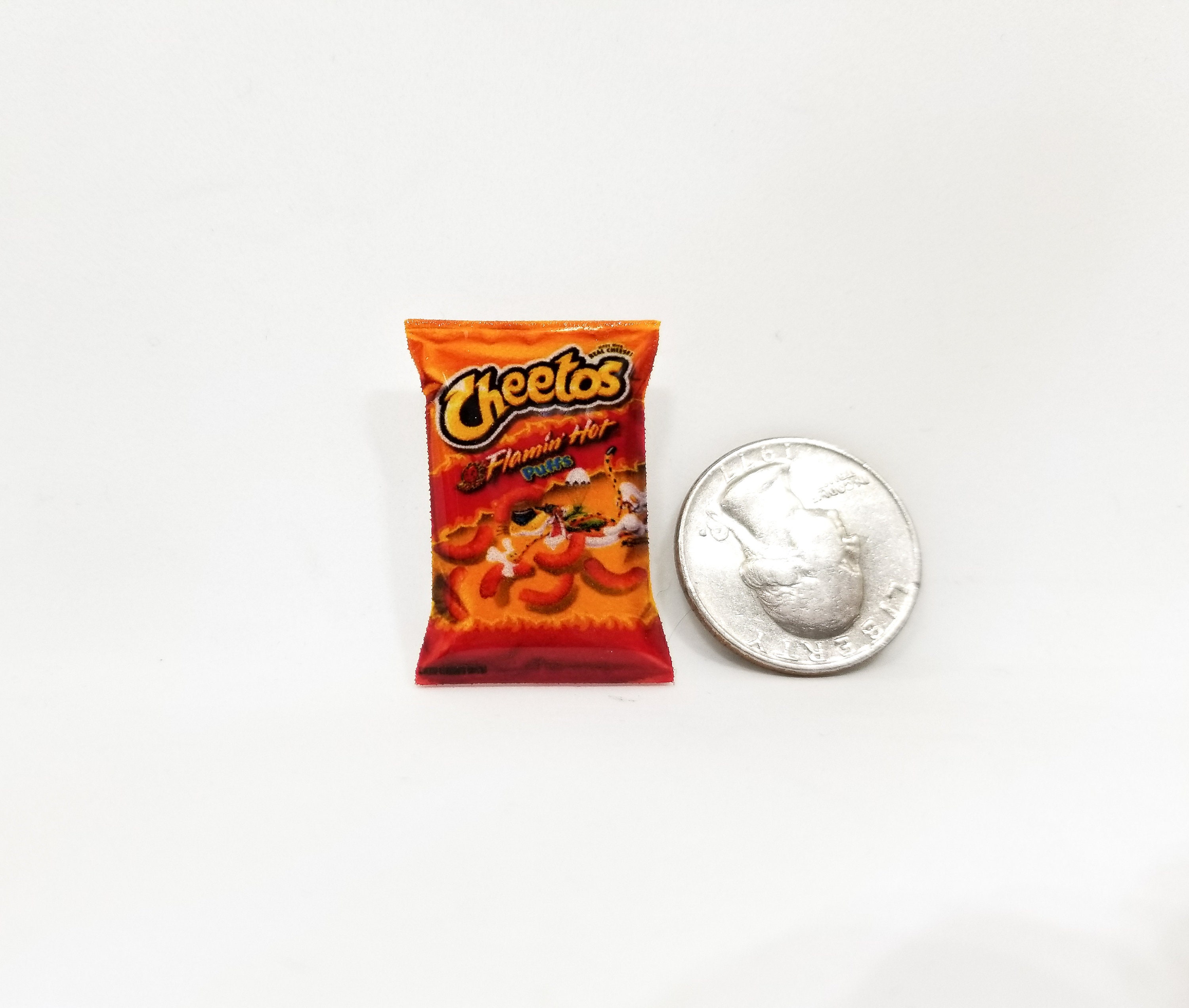 Hot Cheetos Puffs Pin or Magnet (hot Cheetos Lapel, Cheeto Puffs ...