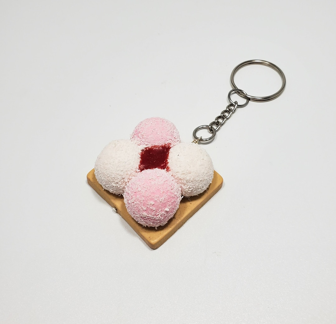 Sponch Cookie Keychain (arcoiris Keychain, Pan Dulce Keychain) - Etsy