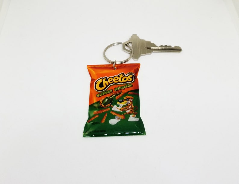 Cheetos Cheddar Jalapeno Key Chain cheetos - Etsy