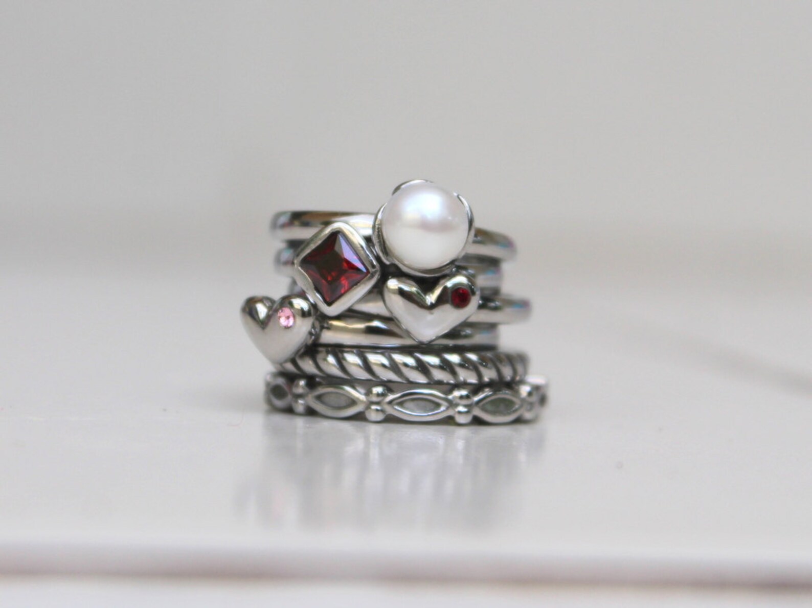 Rope Design Band Ring Stainless Steel Band Ring Stainless | Etsy