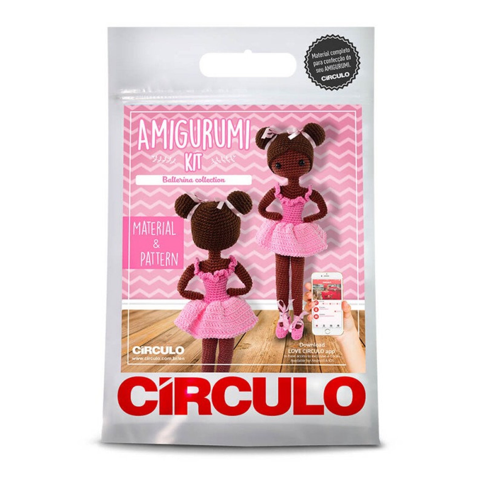 Circulo Amigurumi Kit, Circulo Ballerina Kit, Crochet Ballerina Kit ...