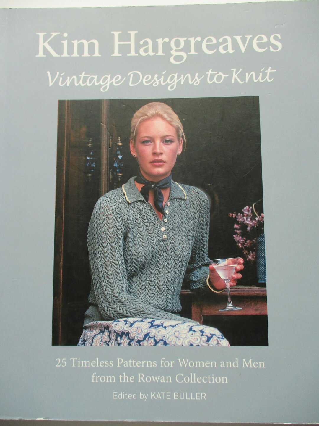 Vintage Designs to Knit, Rowan Book, Kim Hargreaves Pattern, Knitting ...