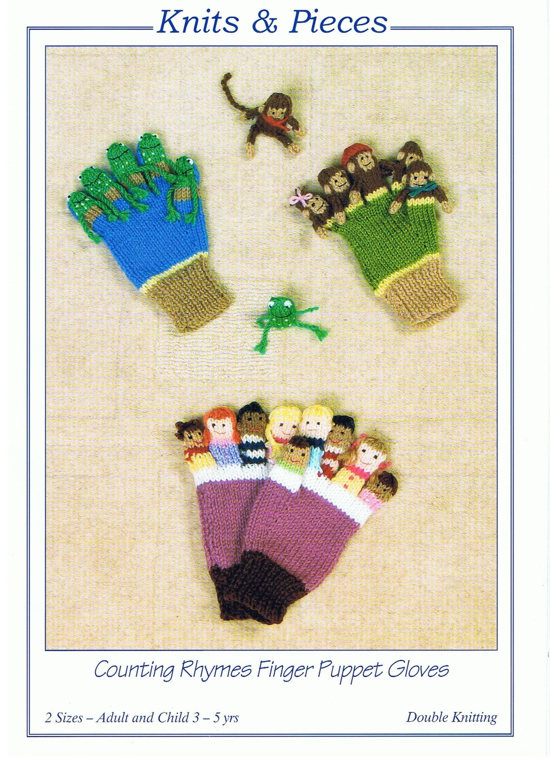 Knits and Pieces Pattern, Kids Gloves Pattern, Knitted Gloves Pattern ...