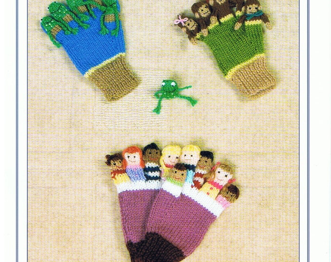 Knits and Pieces Pattern, Kids Gloves Pattern, Knitted Gloves Pattern ...
