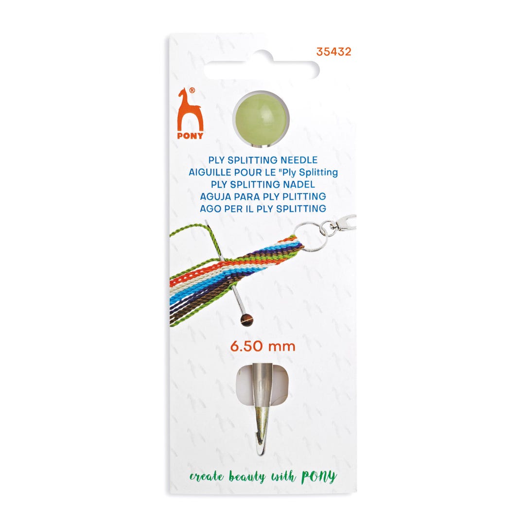 PONY Ply Splitting Needle: Braiding Tool (4.50mm OR 6.50mm) - Etsy