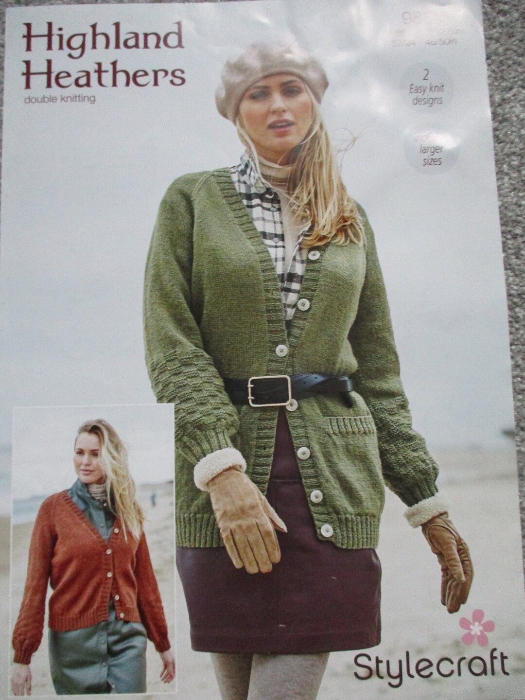 Stylecraft Knitting Pattern, Stylecraft Highland Heathers Pattern ...