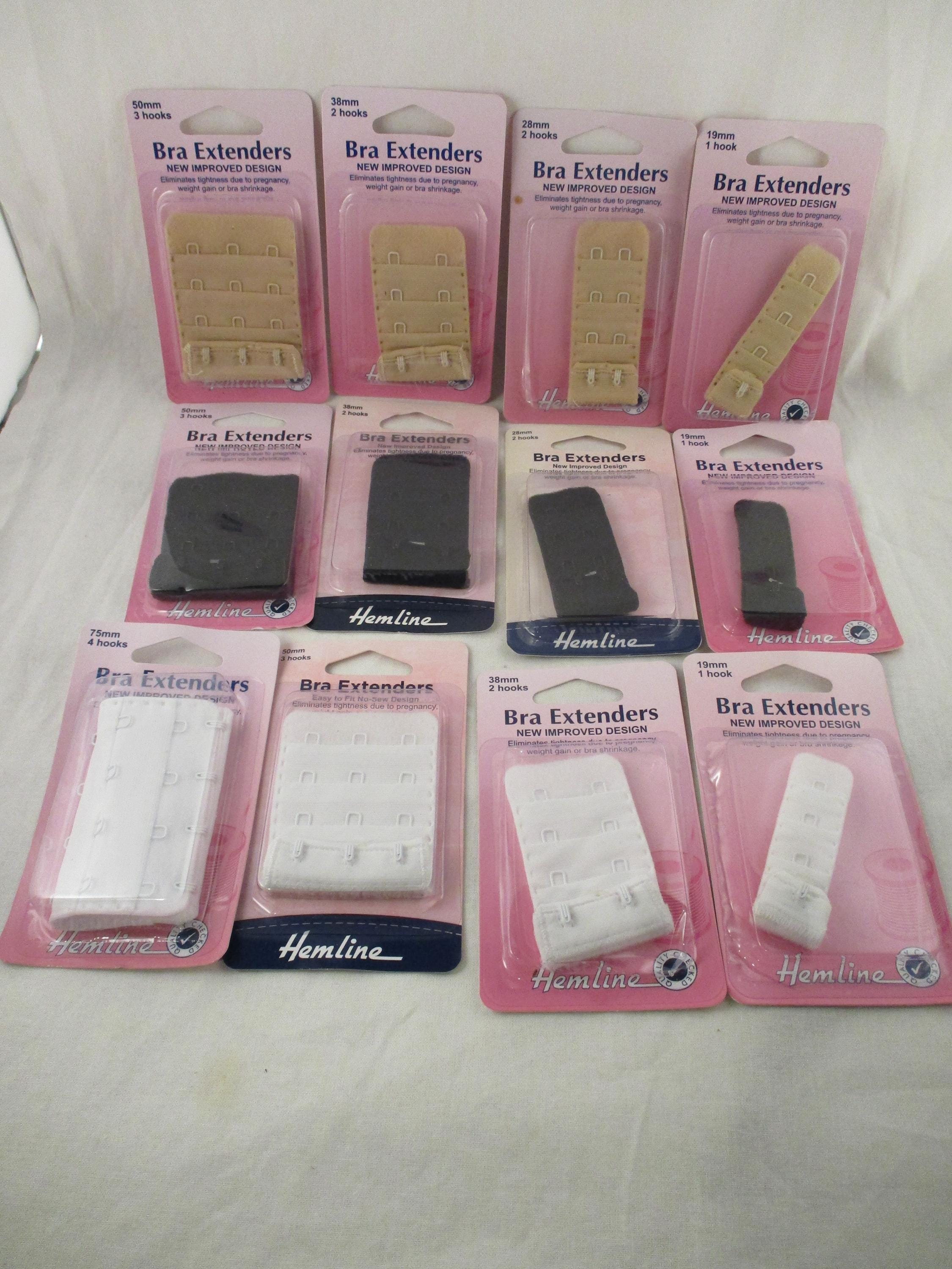 HEMLINE Bra Extenders, Bra Strap Extenders, Bra Expanders, Bra Strap ...