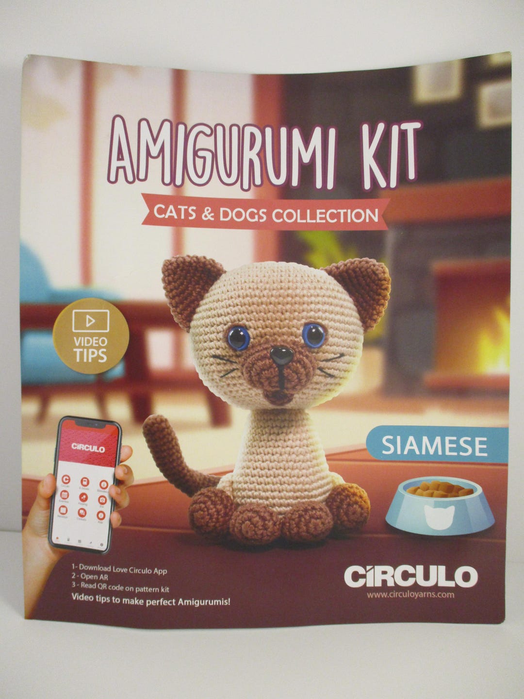 Circulo Amigurumi Kit, Circulo Cat Kit, Crochet Cat Kit, Crochet ...