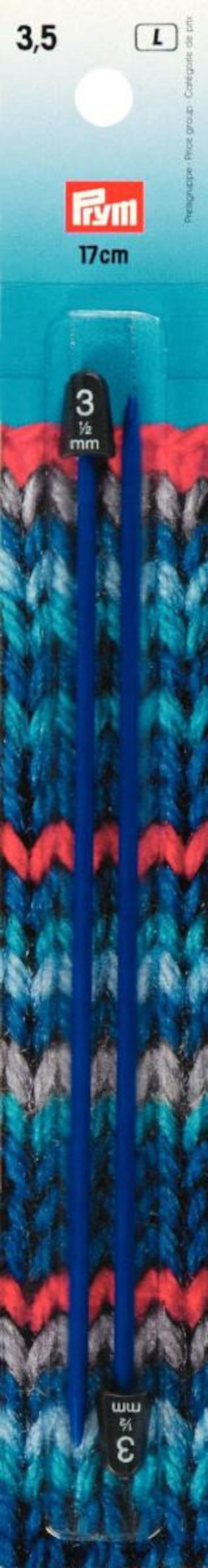 Prym Childrens Knitting Needles, Plastic Knitting Needles, Kids ...