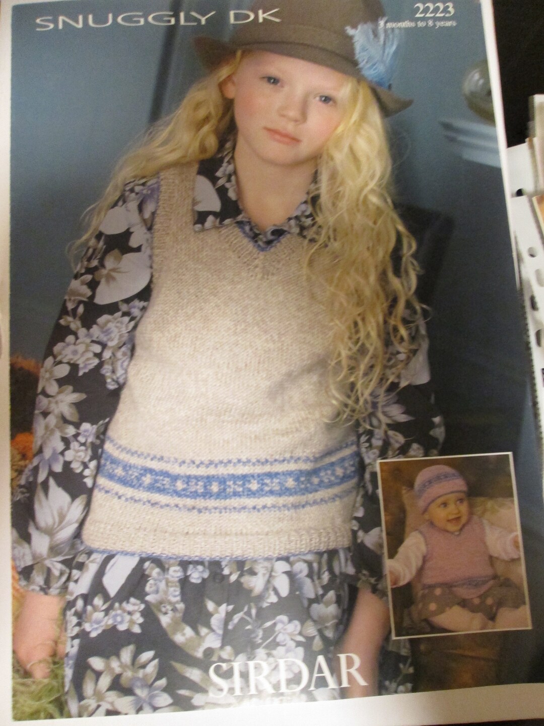 Sirdar Snuggly Pattern, Sirdar Pattern 2223, Sirdar Jumper Pattern ...